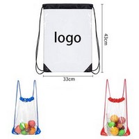 Stitch Gallery | Promotional Products & Apparel | Lakeway, TX: Transparent Clear Drawstring Backpack